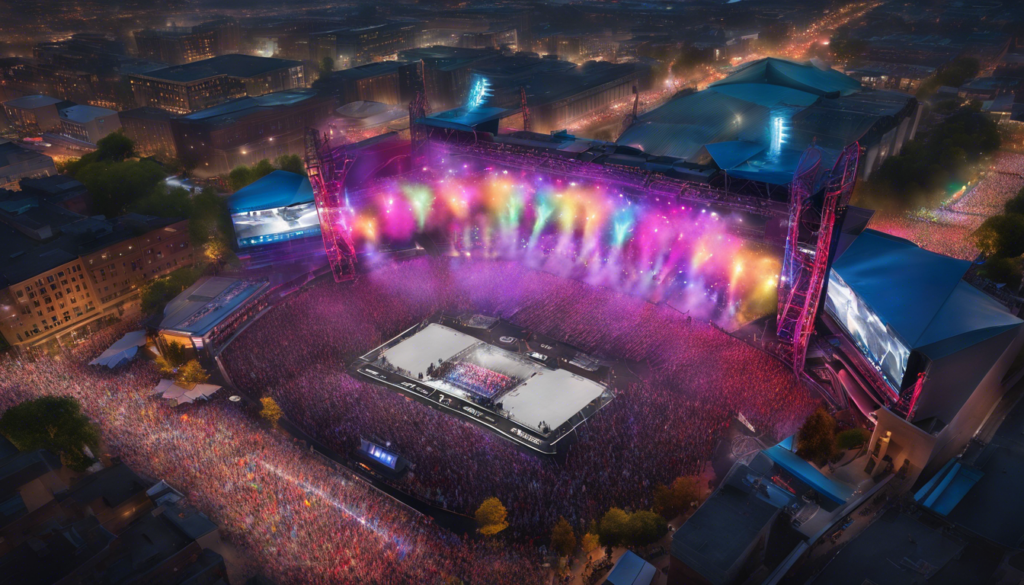 Comment les drones révolutionnent-ils l'expérience des concerts live ...