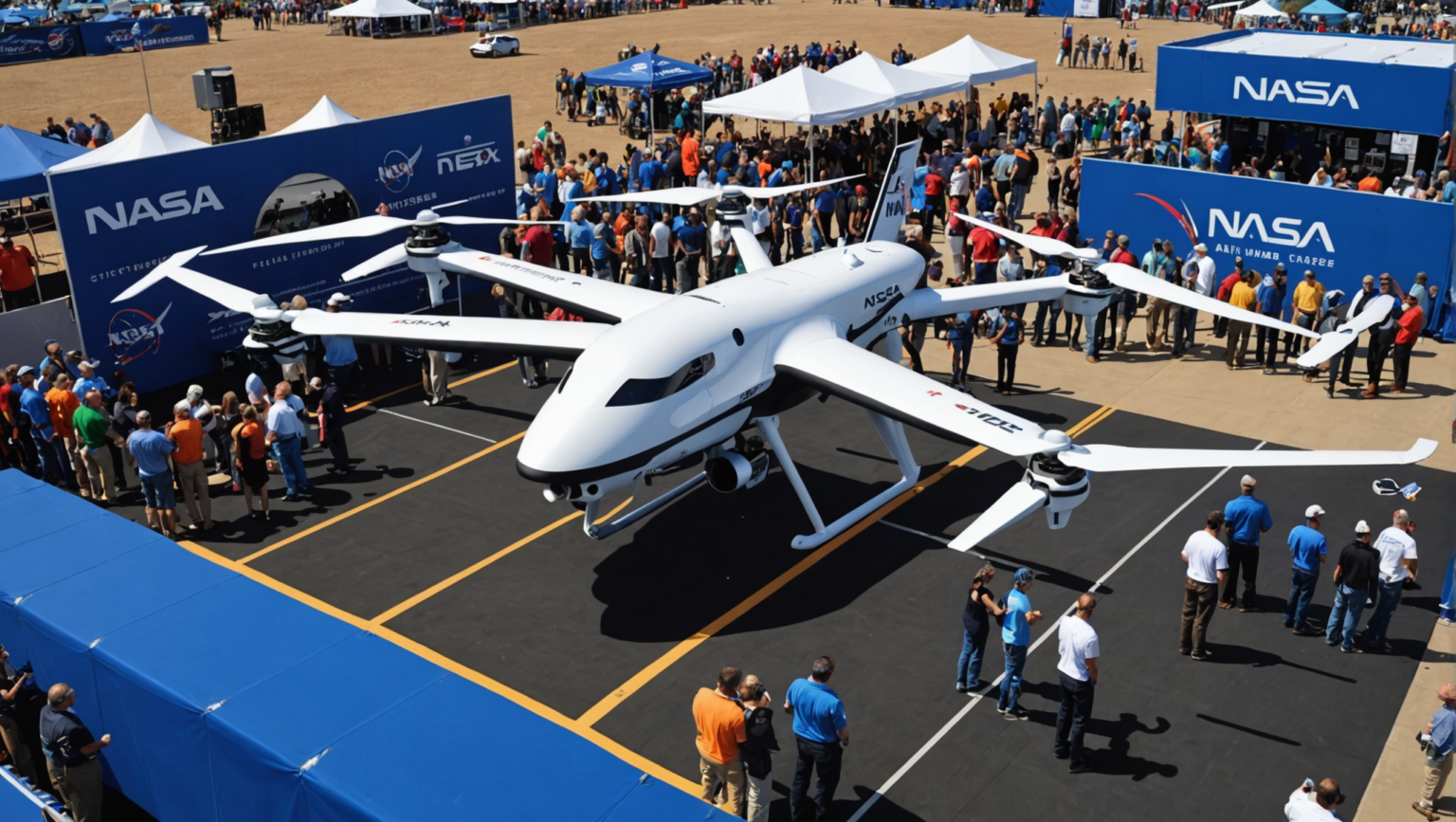 La NASA Présente le Drone Alta-X au Salon Aérien de Miramar, Attirant ...