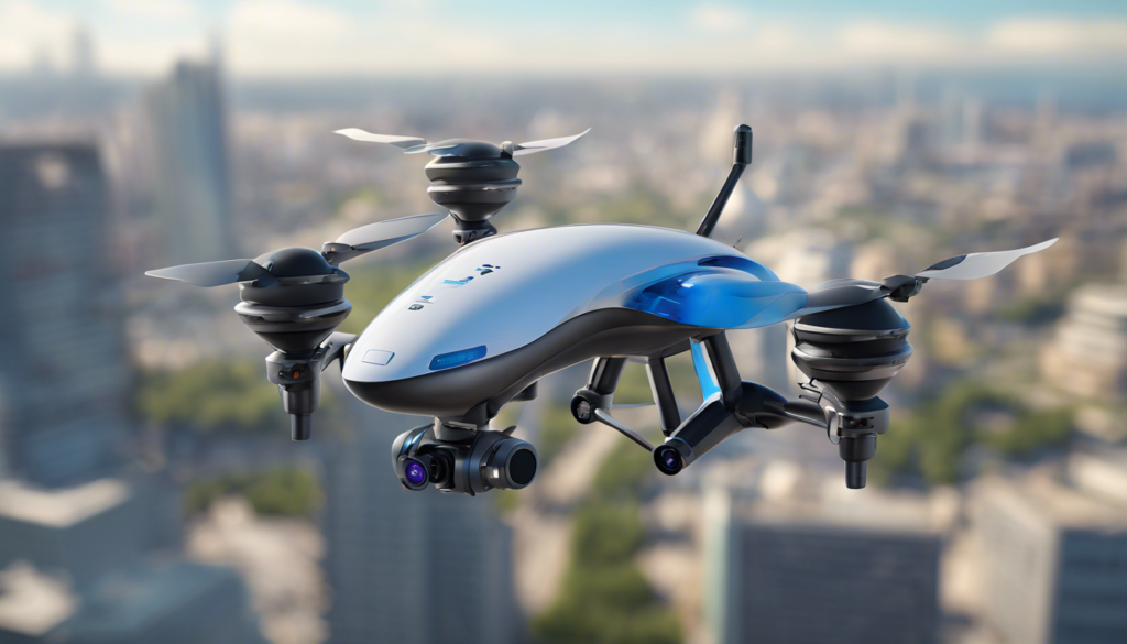 Découvrez le Drone Quantum Systems : le futur de l'aviation ! - Animation drone