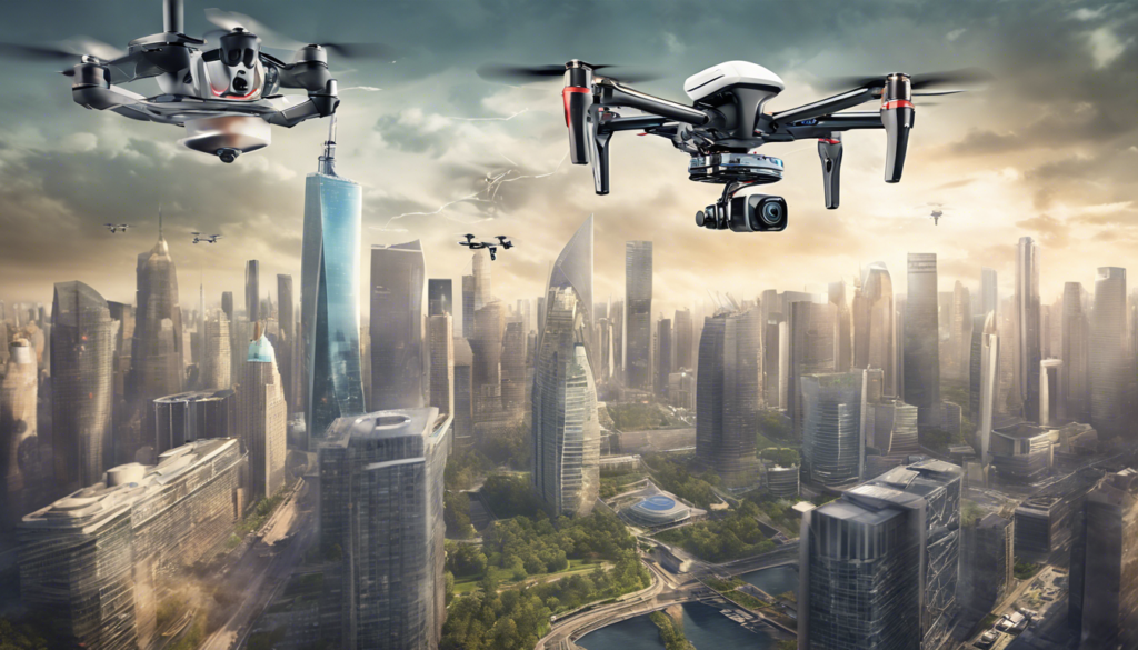 Drone Volt : la révolution des drones professionnels ? - Animation drone