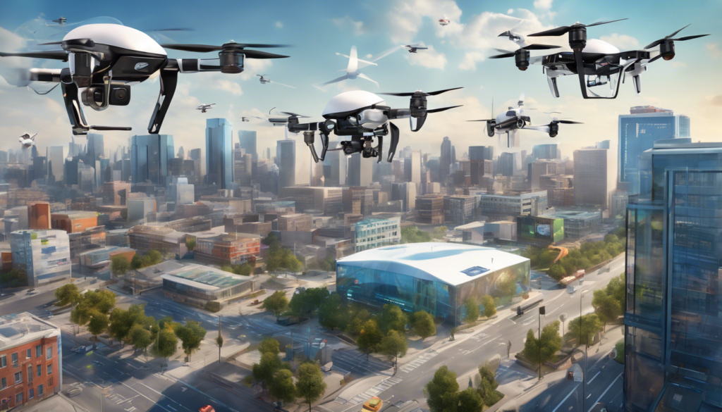 Drones : La Technologie Révolutionnaire pour l'Avenir - Animation drone