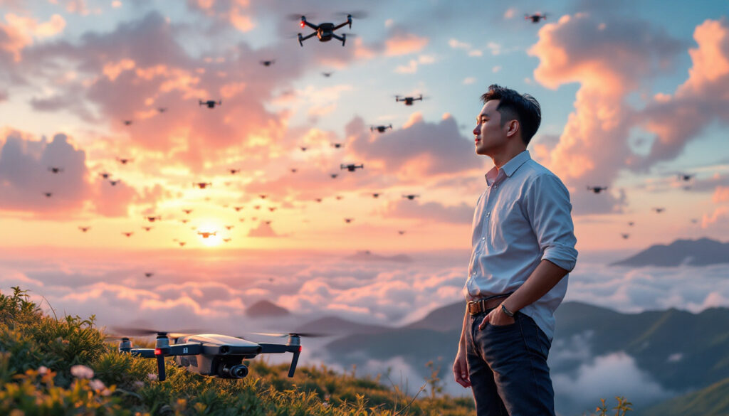 L'ascension de DJI : le rêve de Frank Wang pour un empire aérien